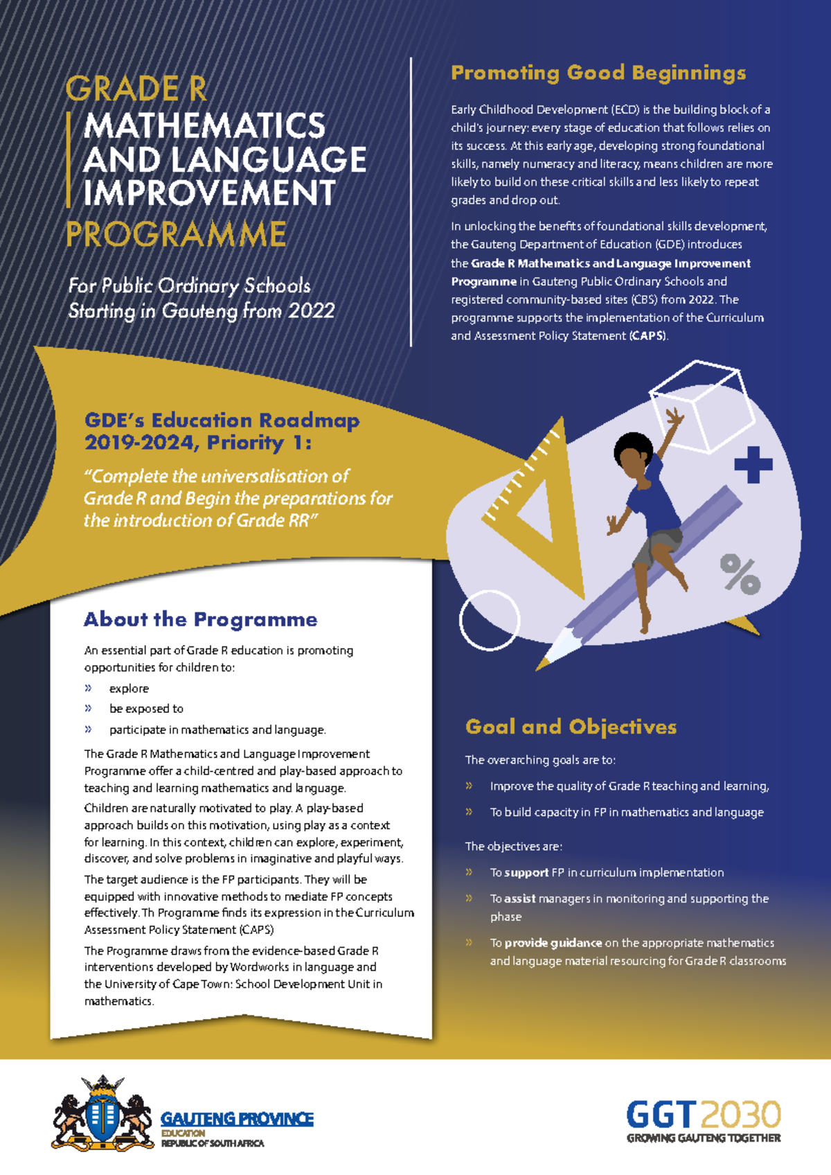 Grade R Mathematics and Language Improvement Programme Brochure D4 9 ...