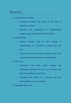 Chemistry Student Handout - Reaction Rates (1)-Gibson Postiff - Name ...