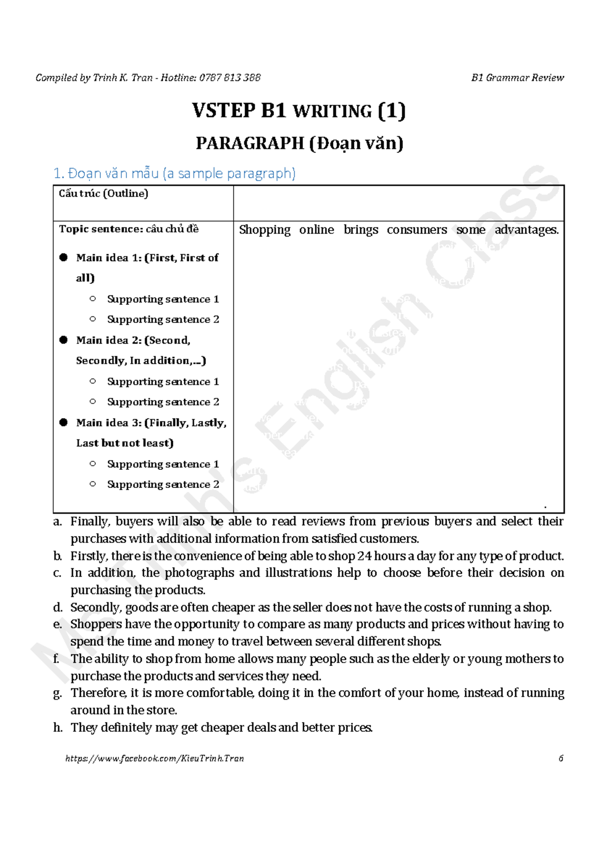 B1 Writing 1 - Summary Quartier d'affaires 2 - Niveau B1 - Guide ...