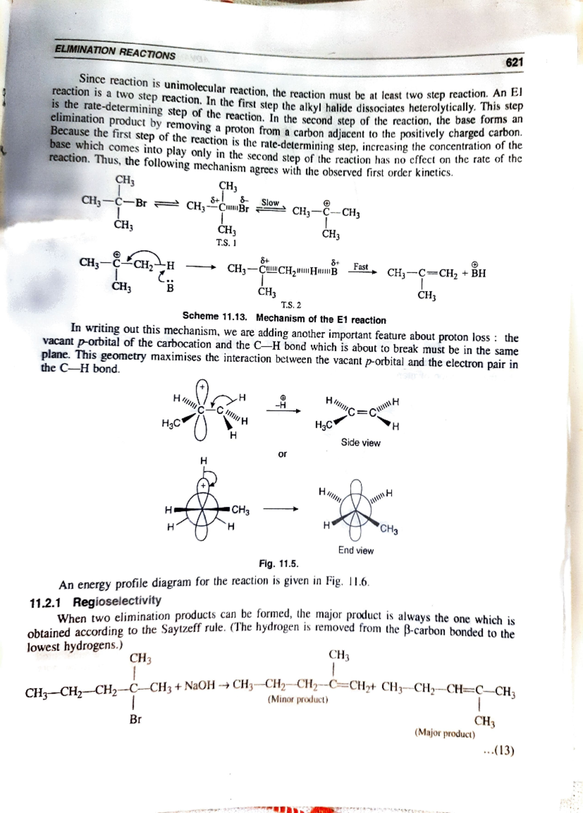 E1, E1cb - e1 and e1cb reaction - ELIMINATION REACTIONS 621 Since ...