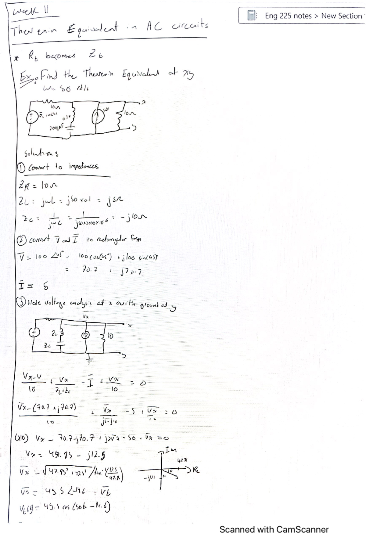 Engg 225 Week 11 notes+ summary - ENGG 225 - Studocu