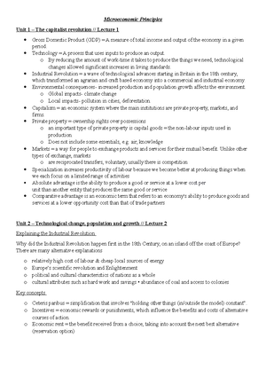 ECON 111 Simplified Notes - ECON111 - MQ - Studocu