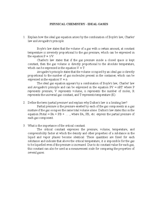 Physical Chemistry Practicum Report Electrochemistry - Part 1 - PHYSICAL CHEMISTRY PRACTICUM ...