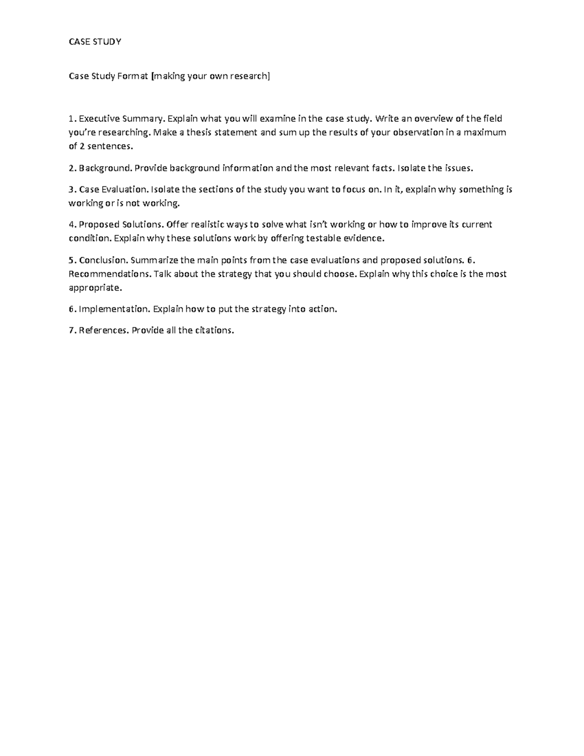 Case Study Format - see works - CASE STUDY Case Study Format [making ...