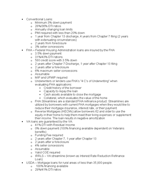 NMLS National Test Outline - National Test Content Outline PLEASE READ ...