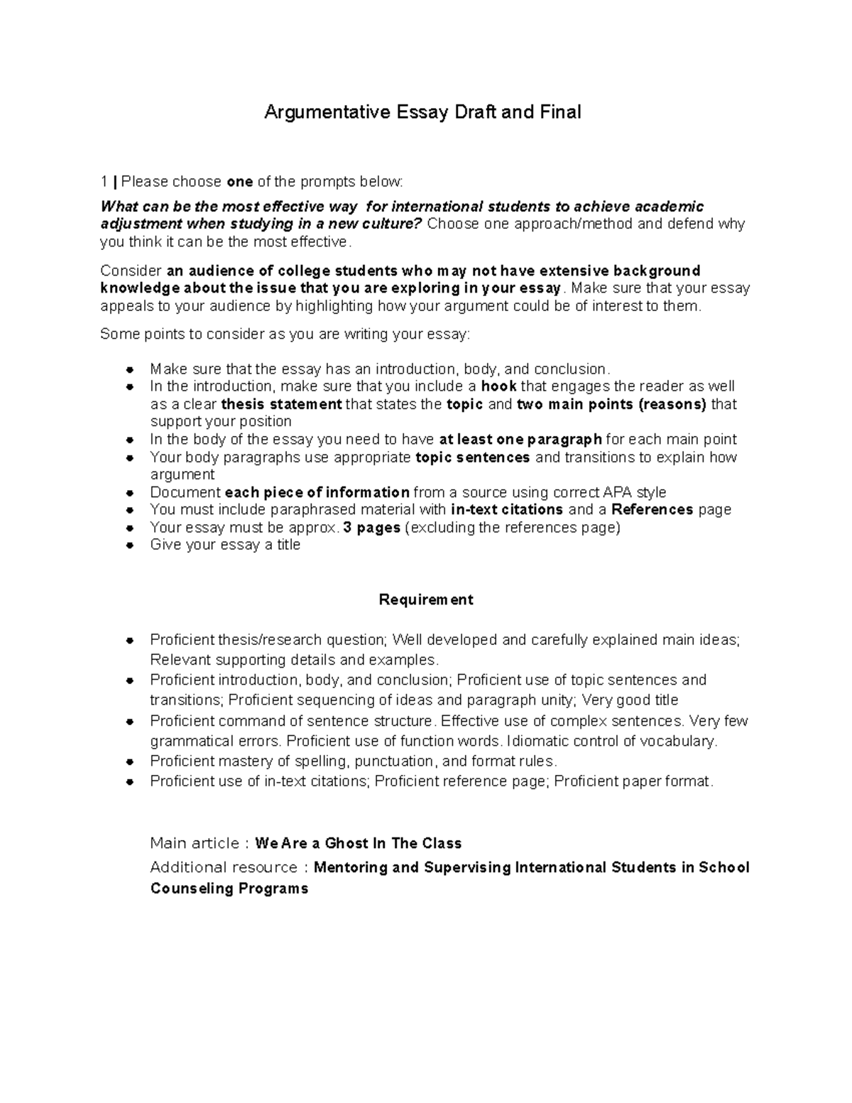 202011 18190032 argumentative essay draft and final requirement ...