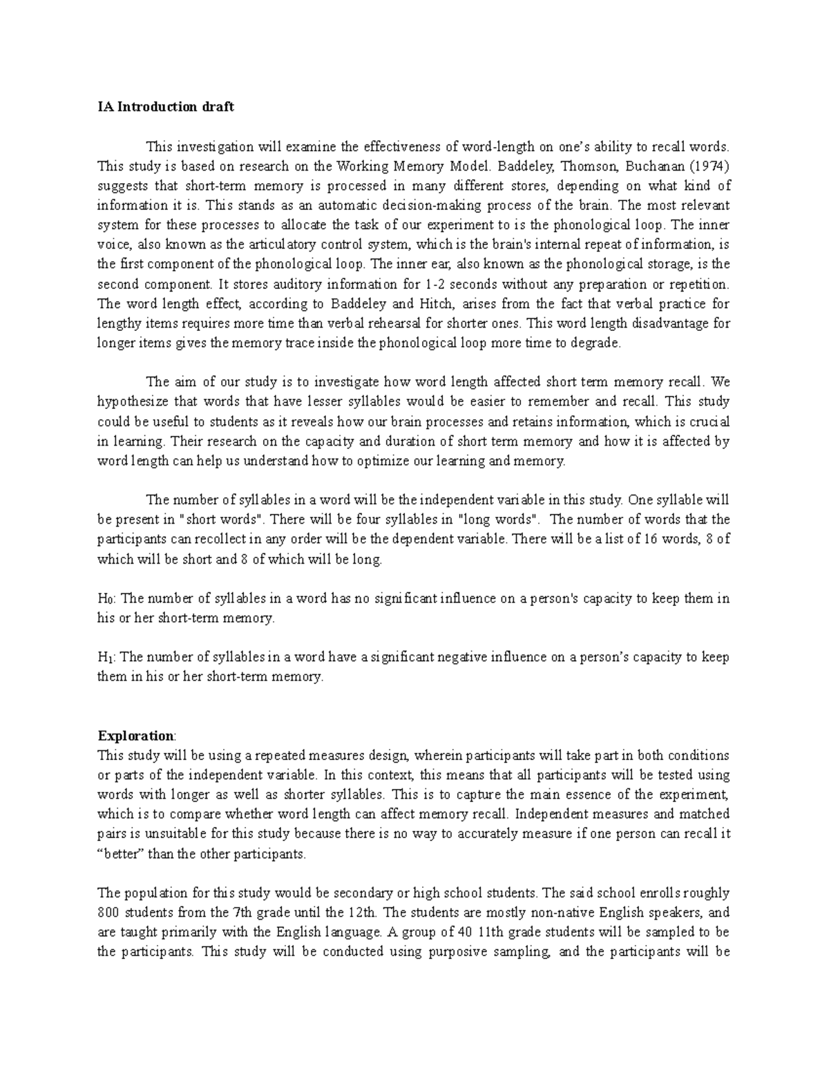 Copy of Group 10 - IA Introduction Draft - IA Introduction draft This investigation will examine ...