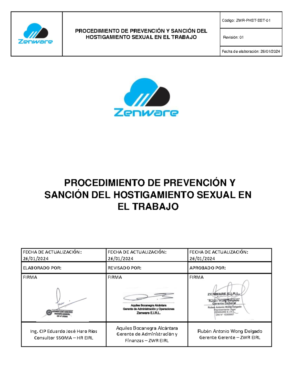 Hola siiiiiiii aneae - PROCEDIMIENTO DE PREVENCIÓN Y SANCIÓN DEL ...