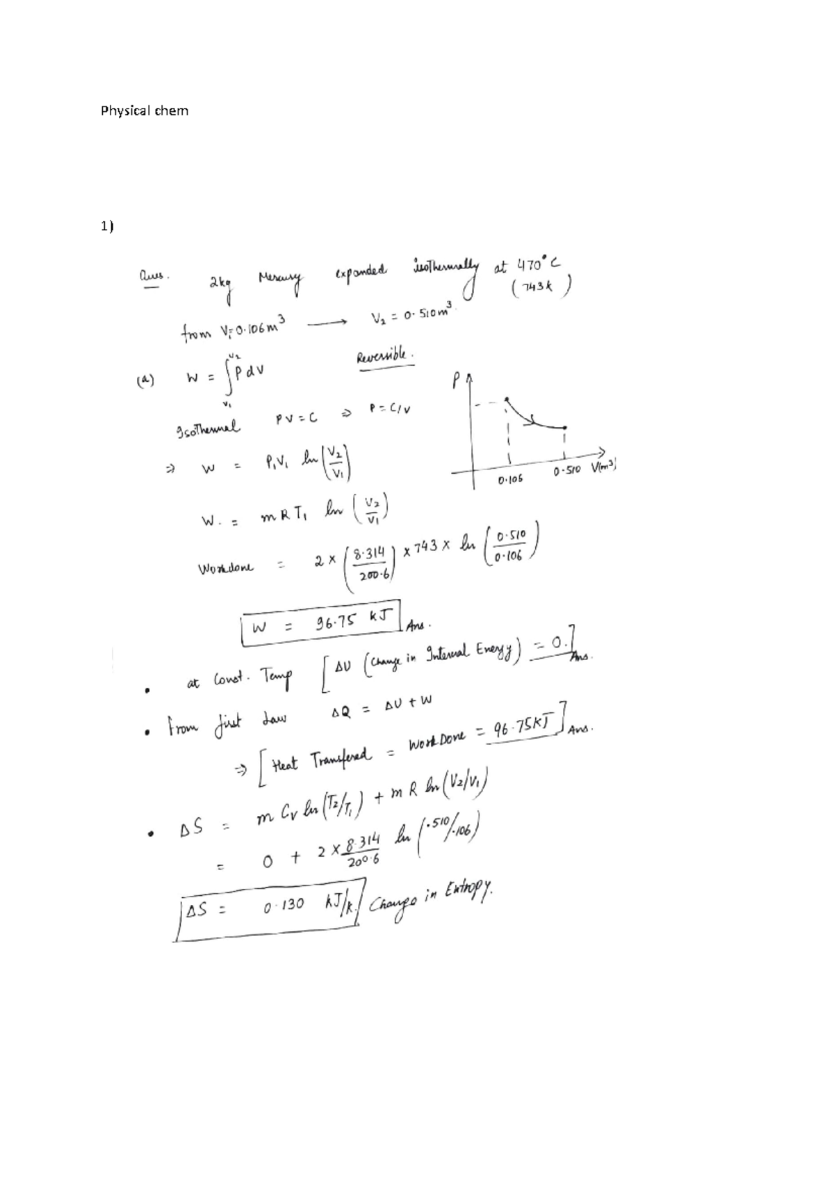 Physical Chem-the study of macroscopic and particulate phenomena in ...
