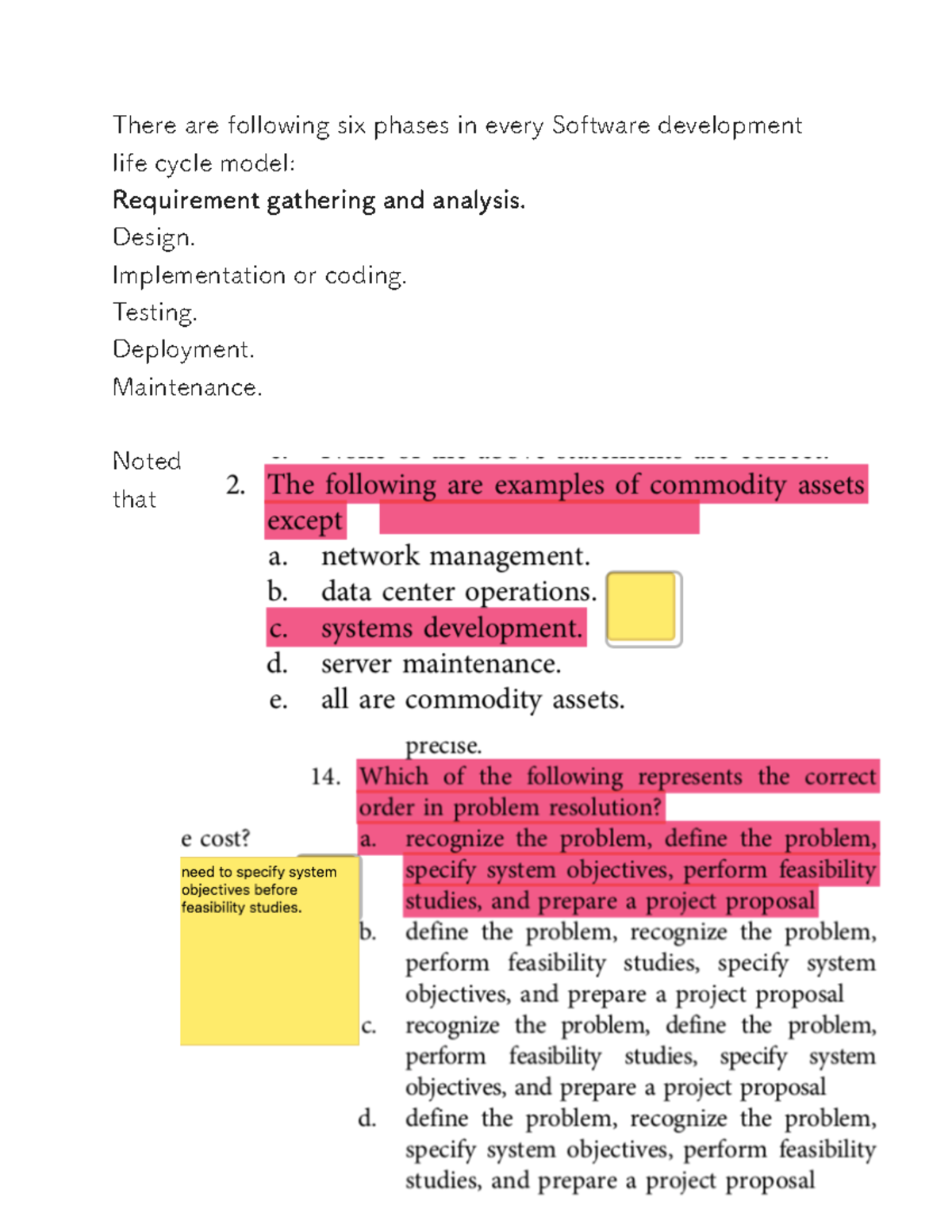 Exam 1 review - Summary IT Auditing - IST 414 - Warning: Error during font loading ...