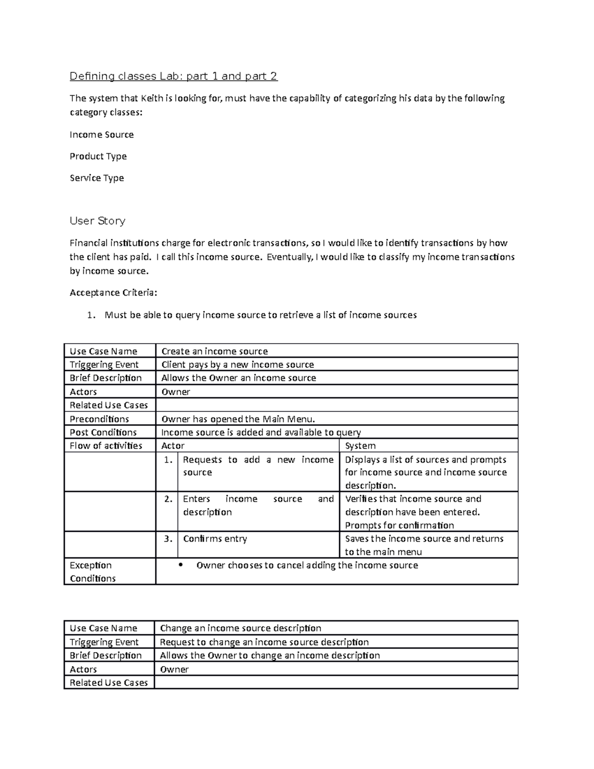 Defining Classes Lab Massage Therapy - Defining classes Lab: part 1 and part 2 The system that ...