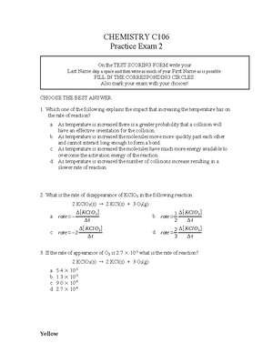 Recitation for Exp 3 - Lab Questions for Recitatio - Recitation Problems for Exp. 3 Identifying ...