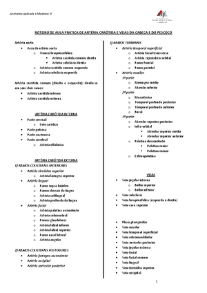 1º TVC prático Anatomia 3 - Pinçou a região do mento e pediu a drenagem ...