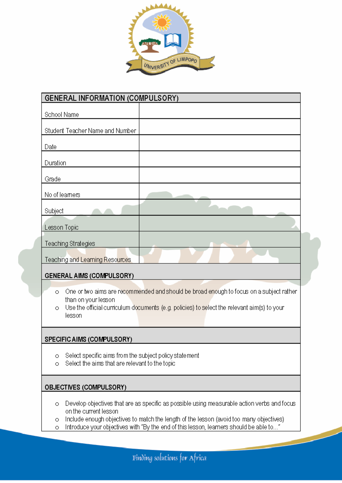 Proposed Lesson PLAN - Updated 04 April 2023 - GENERAL INFORMATION ...