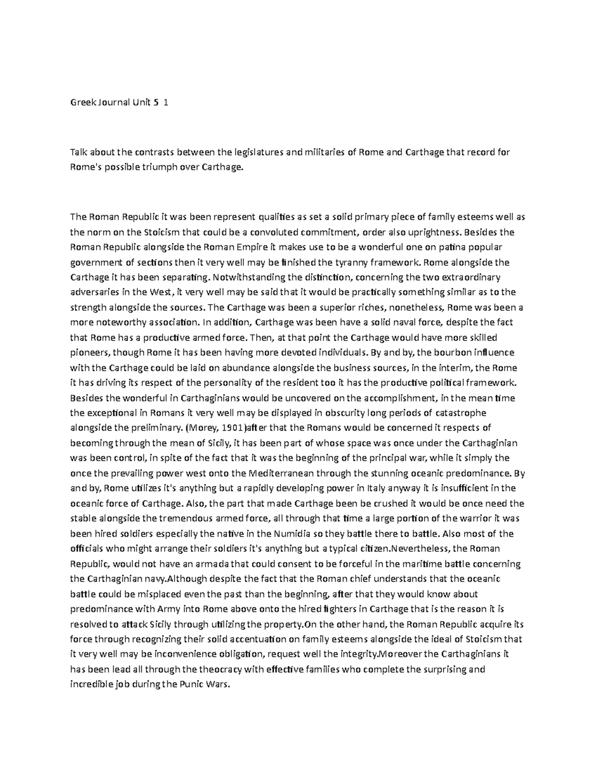 Greek Journal Unit 5 1 - Greek Journal Unit 5 1 Talk about the ...