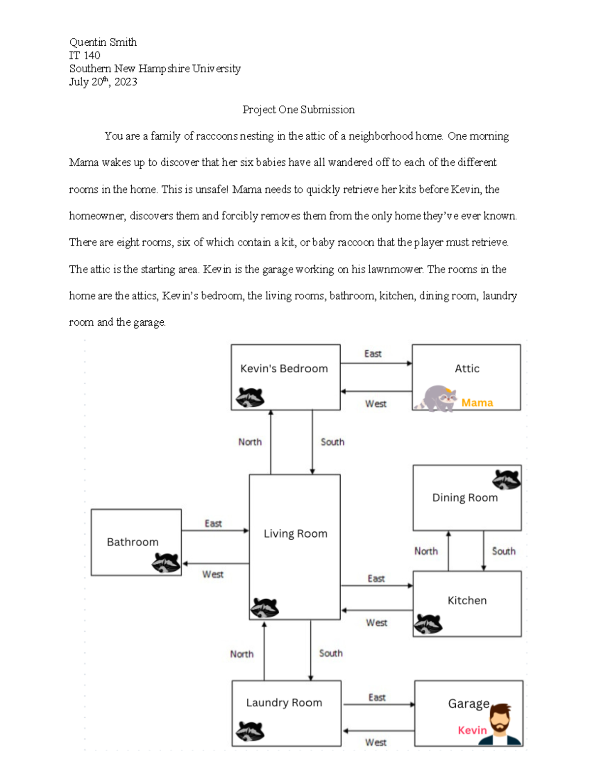 Project One Submission - Quentin Smith IT 140 Southern New Hampshire ...