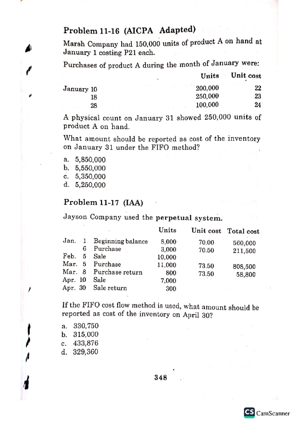 Problem 11 - Intermediate Accounting (Volume One) 2021 Edition By ...