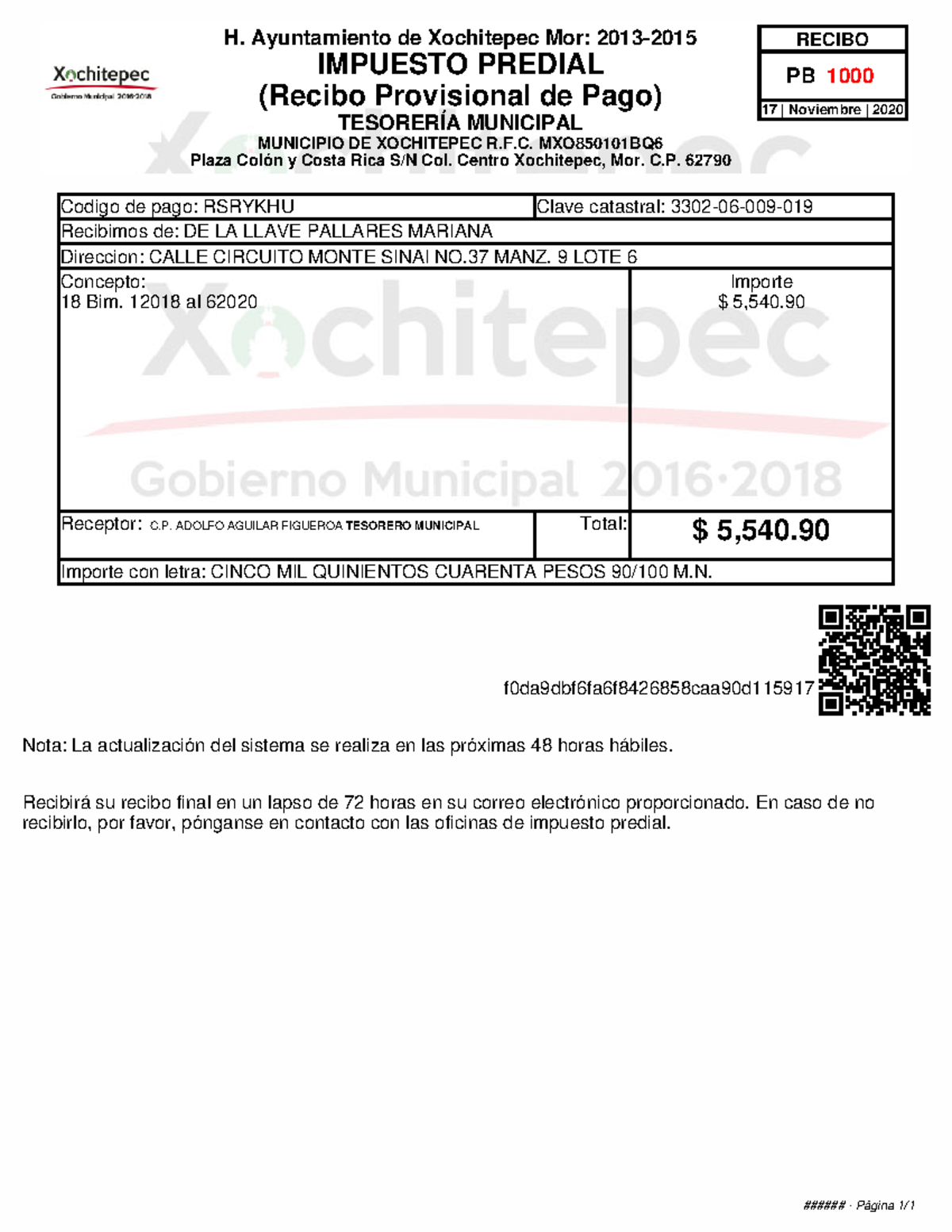 Cdp con informacion de los - H. Ayuntamiento de Xochitepec Mor: 2013 ...