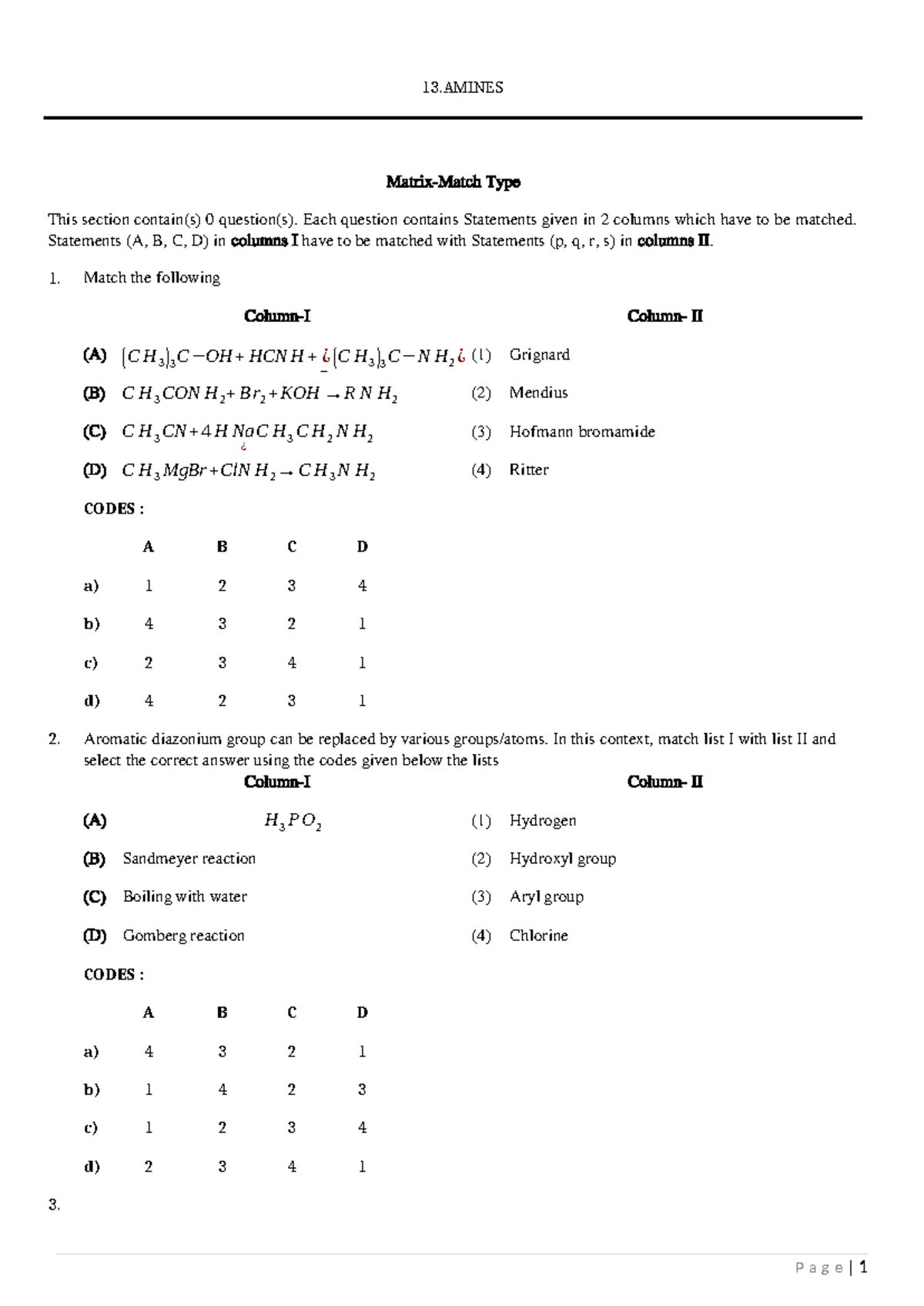 Amines-3 - hrtdtyj - Matrix-Match Type This section contain(s) 0 ...