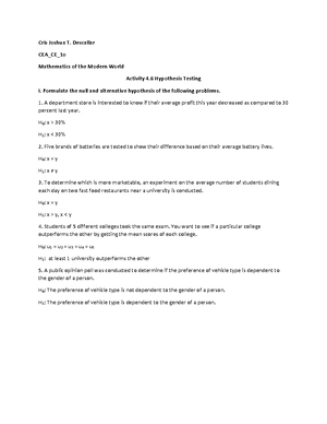 Gen Math-Module-6 - GEN MATH - Module 6. Simple and Compound Interest ...