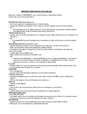 Note Jan 25, 2023 - Study - Maternity Exam 1 Chs 1-5, 7, 10- Chapter 1 ...