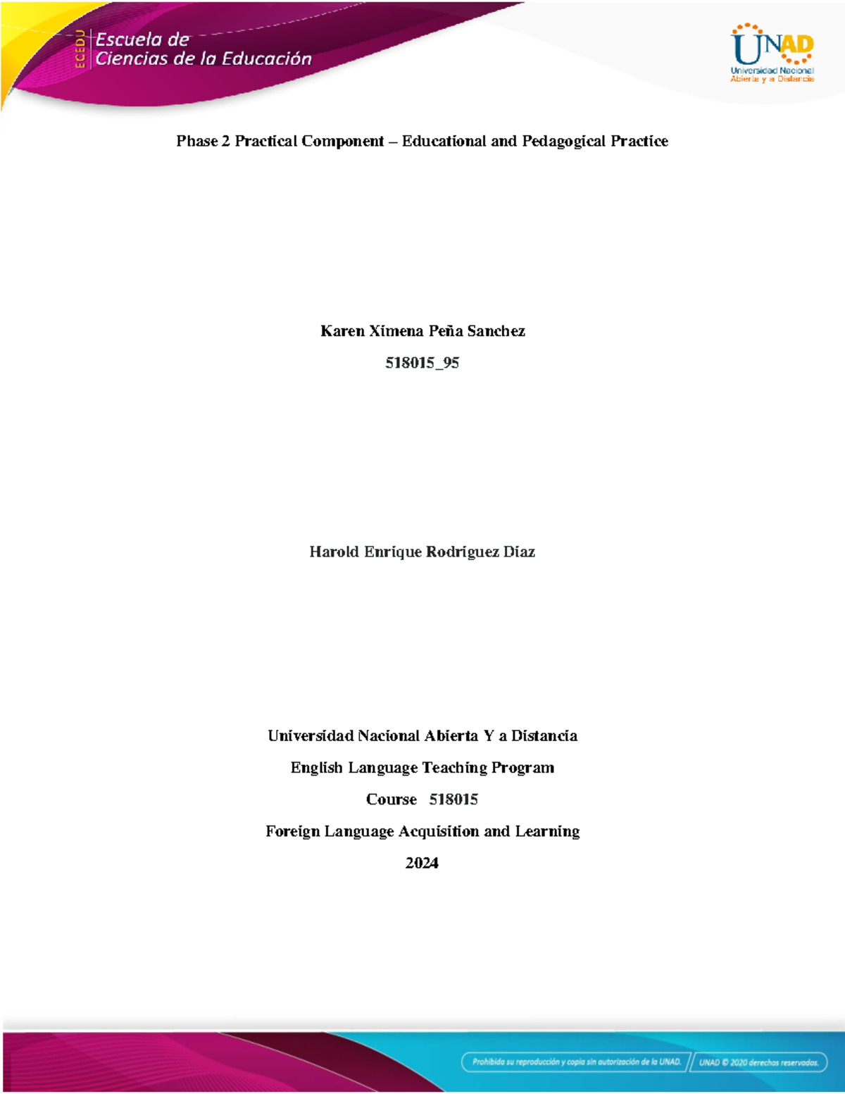 Karen Peña Phase 2 518015 - Phase 2 Practical Component – Educational ...