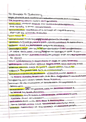 Chapter 4 Government Notes - Chapter 4 Terms Civil liberties- areas of ...