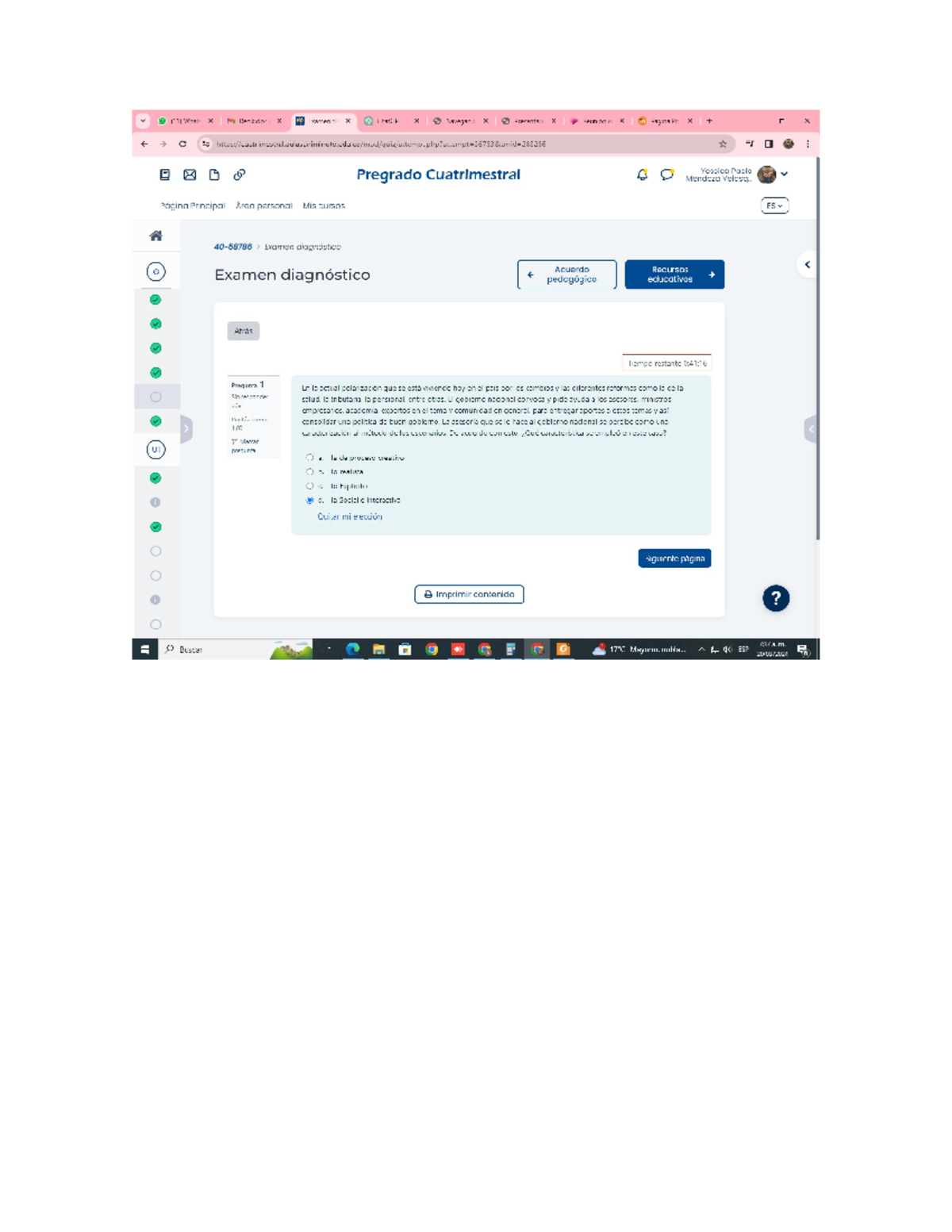 Exmen 1 de electiva CPC - Electiva cpc - Studocu