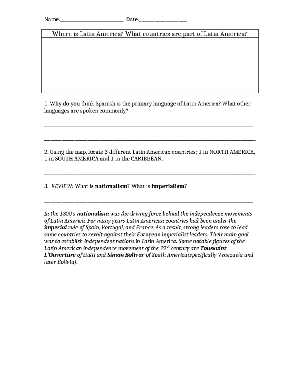 Advisory Q4 L5 worksheet - Name:_____________________________ Date