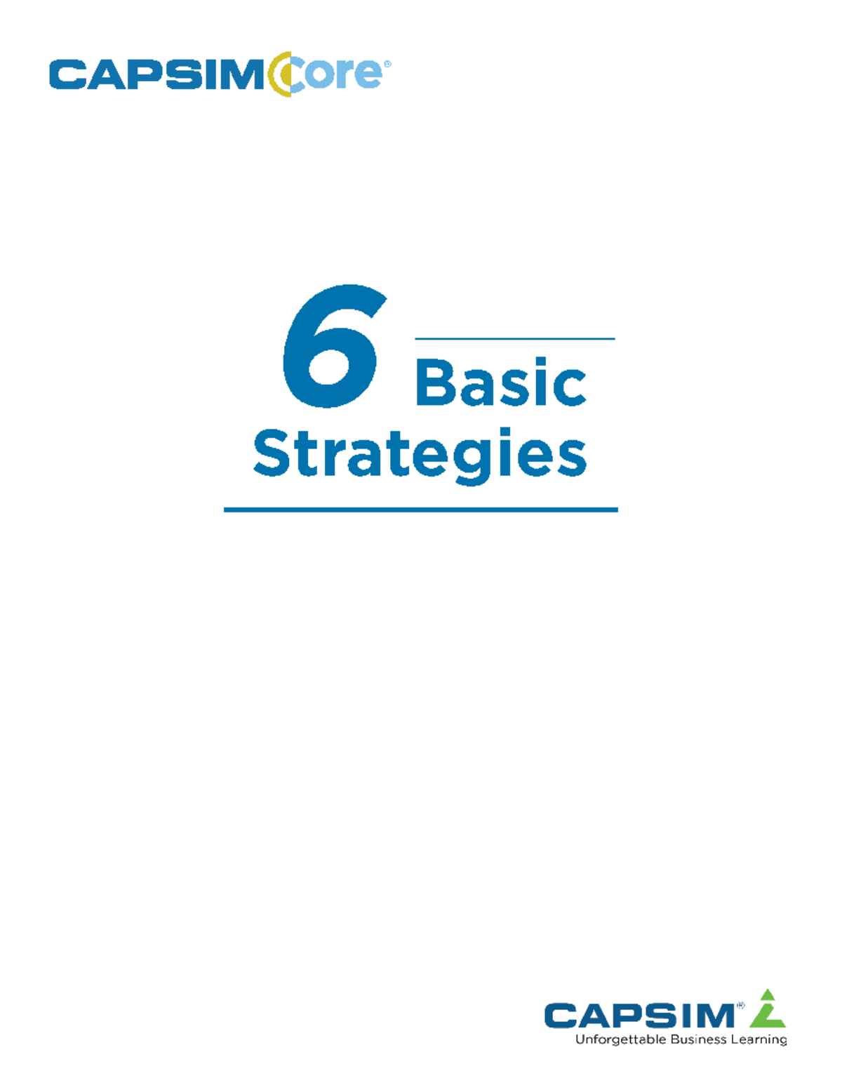 Six Basic Strategies - Basic Strategies SAMPLE VISION STATEMENT Premium ...