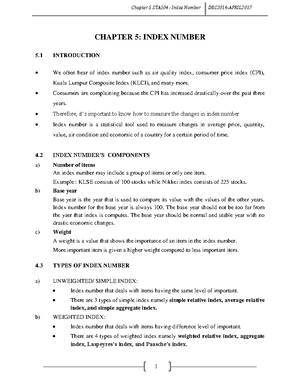 Note Seminar 4 Topic 3 Correlation and Regression - CHAPTER 3: CORRELATION AND SIMPLE LINEAR ...
