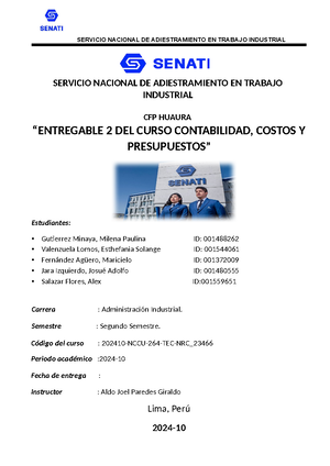 Entregable 01 - Contabilidad (1) - Senati – chincha 17/12/ Contabilidad ...