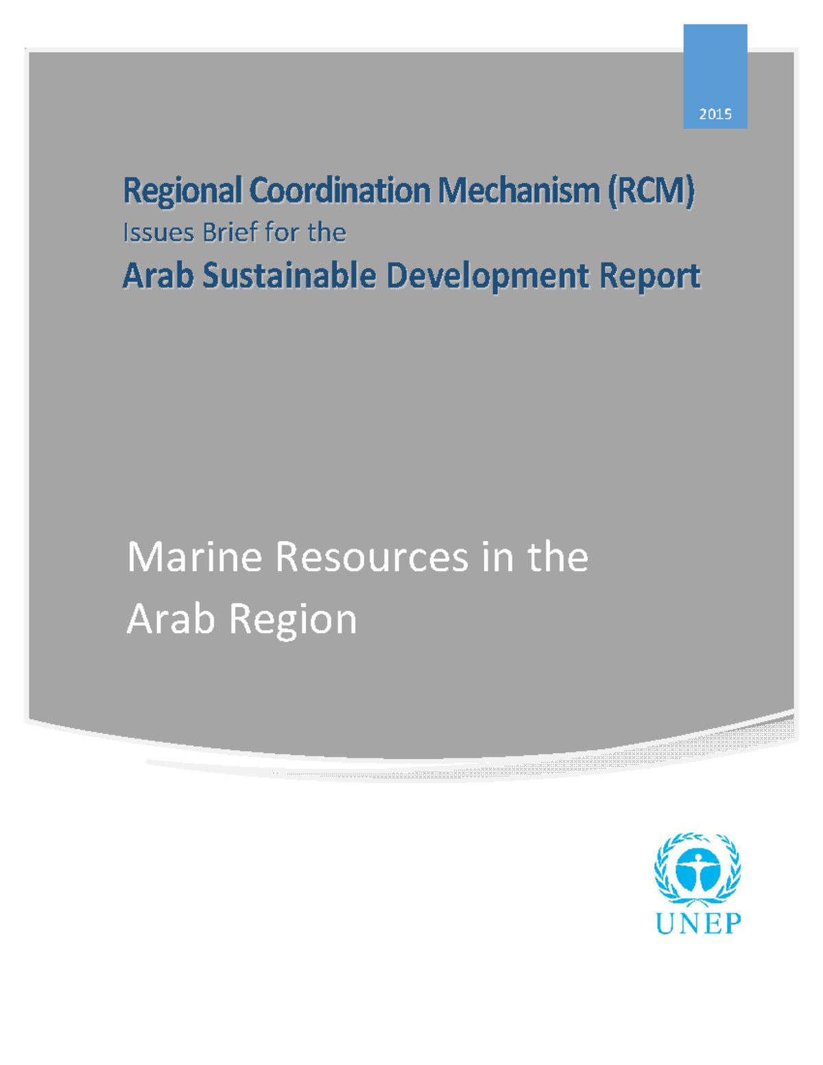 Rewsearchg - Marine Resources in the Arab Region Marine Resources in ...