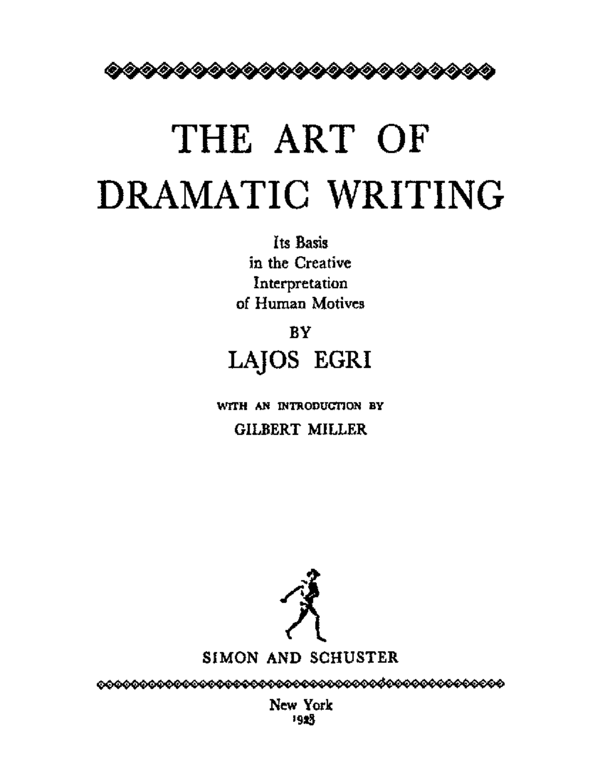 PC2 The art of dramatic writing (Egri) - Comunicación Narrativa y ...