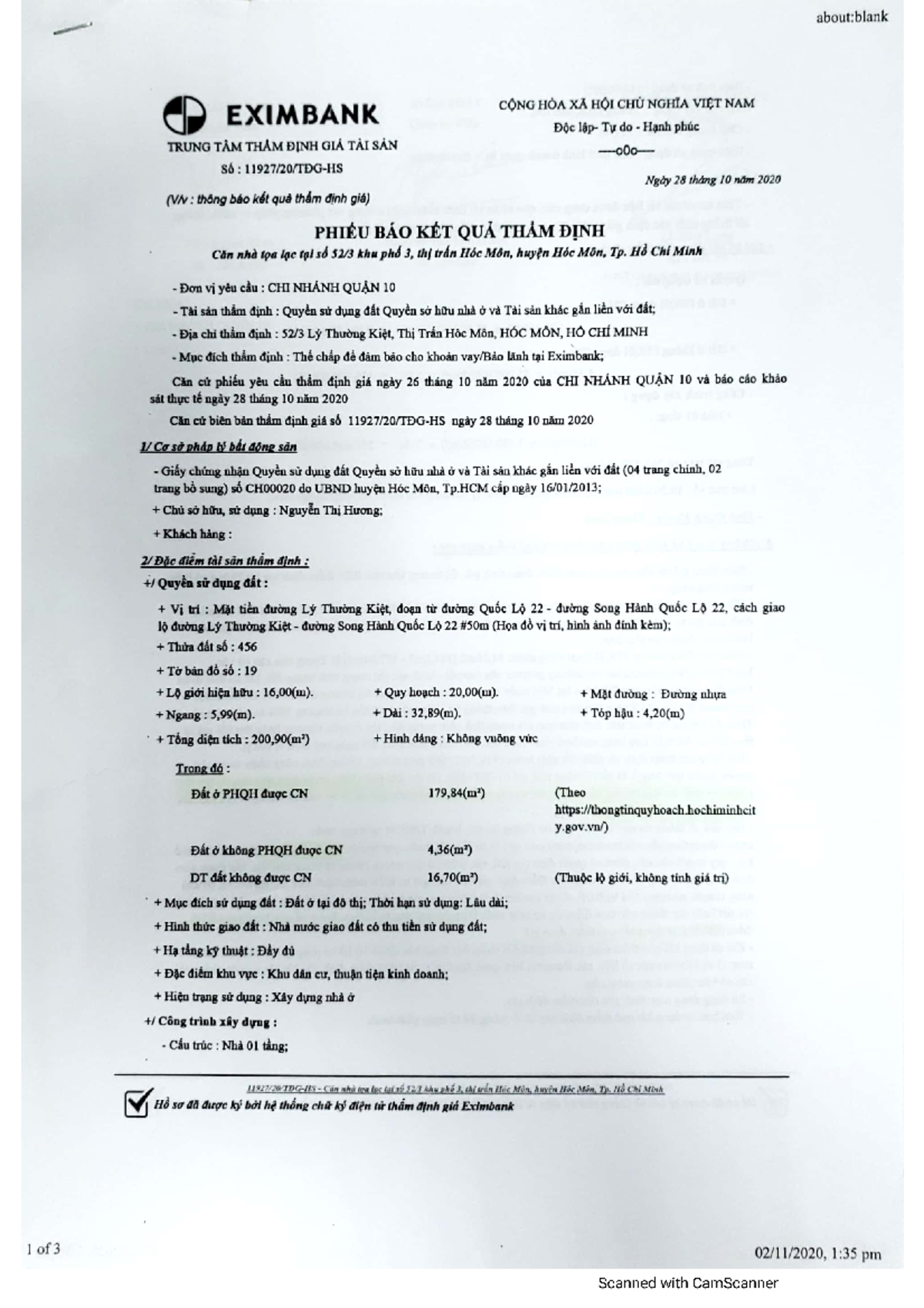 NGÂN HÀNG Eximb - sdfsdfds - Thẩm định giá tài sản - Studocu