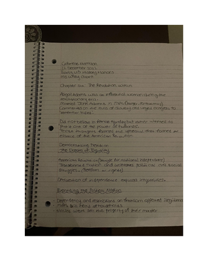 Chapter 4 notes - HIST 2304 - Studocu