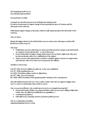 Intro to Int Sec Outline - An undergraduate course on international ...