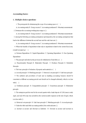 Thesis on Principles of Accounting - For your accounting principles ...