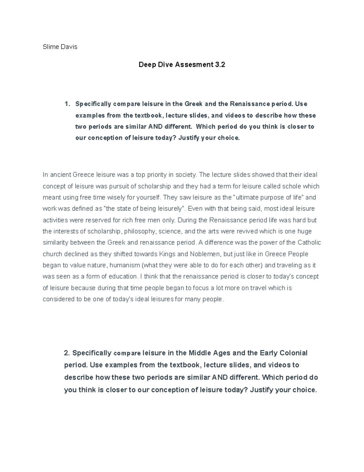 Untitled document - uiuc deep dive assessment - Slime Davis Deep Dive ...