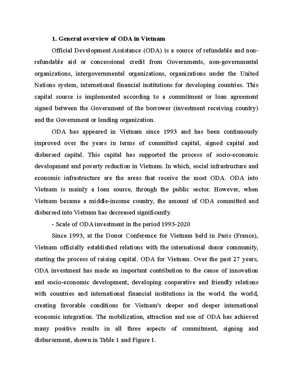 31082023 - General overview of ODA in Vietnam Official Development ...