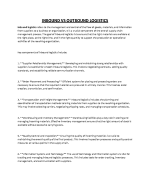 Supply chain case study - Company Overview: XYZ Electronics Background ...