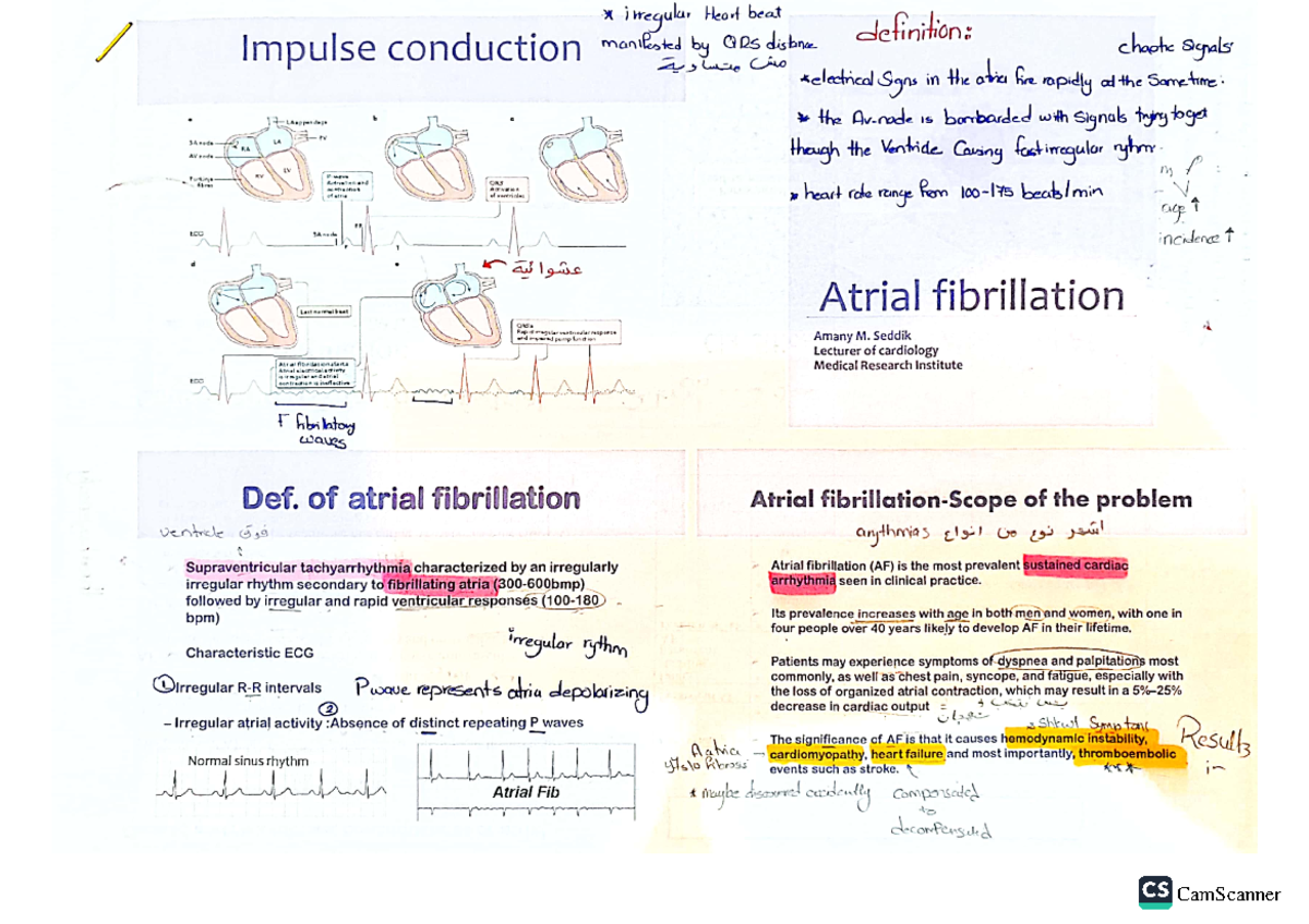DOC-20240319-WA0008 - Cardiology atrial fibrillation - Pharmacology ...