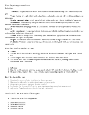 CN 5 - Nursing Study guide - CN 5 What is health? “a state of complete ...