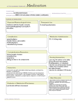 ATI Medication Albuterol - ACTIVE LEARNING TEMPLATES THERAPEUTIC ...