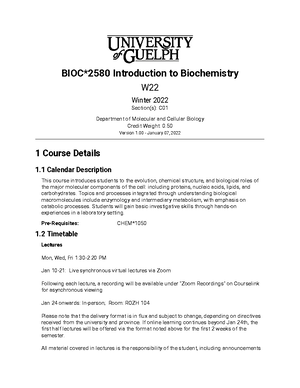 Outline BIOM3200 DE01 F22 final - BIOM*3200 Biomedical Physiology Fall ...