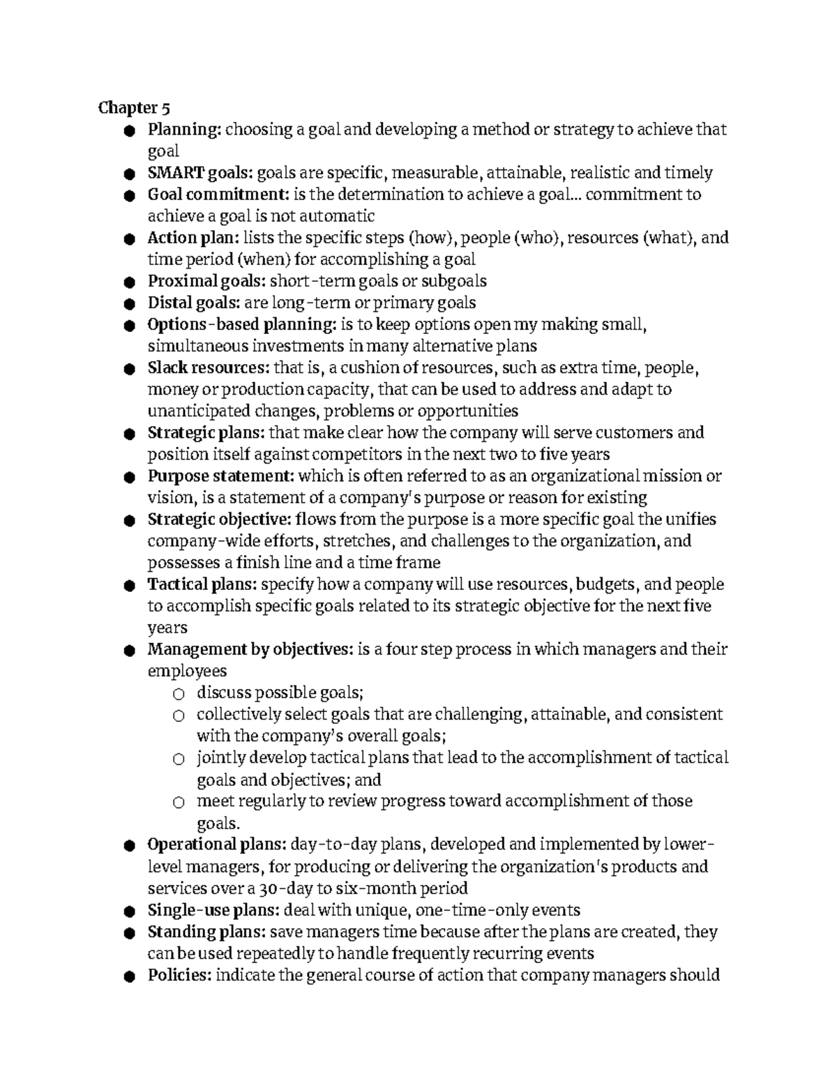 Week 7 Chapter 5 Chapter 5 Planning Choosing A Goal And Developing A week-7-chapter-5-chapter-5-planning-choosing-a-goal-and-developing-a