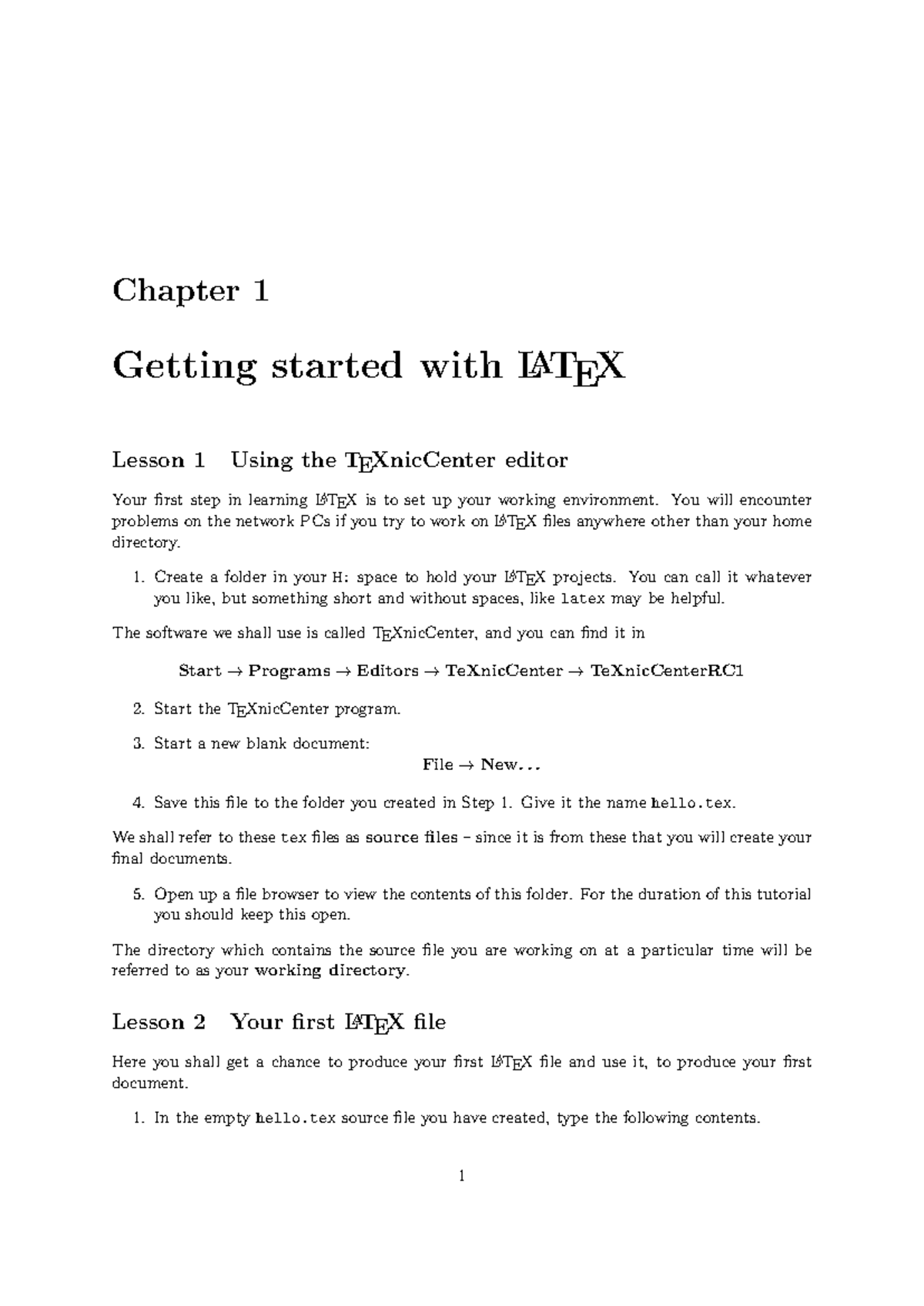Latex Notes - Summary Mathematical Methods - Chapter 1 Getting started ...
