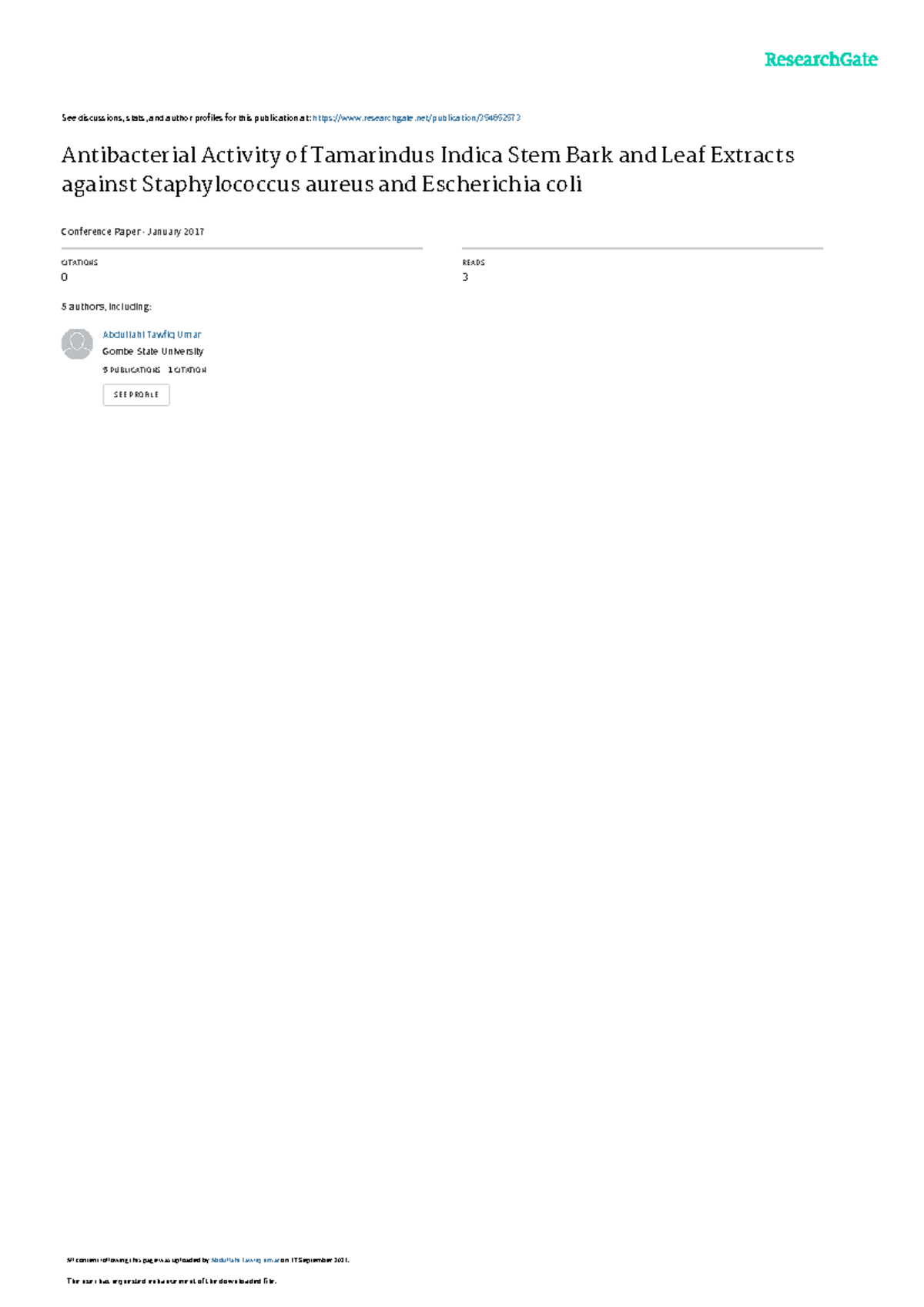 Microbiology Research - See discussions, stats, and author profiles for ...