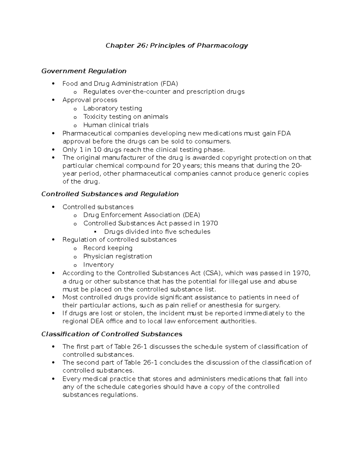 Principles of Pharmacology - Chapter 26: Principles of Pharmacology ...