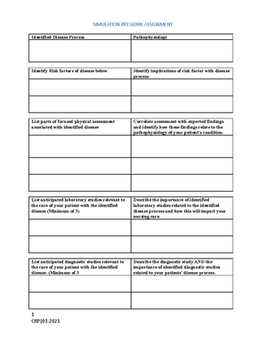 Neonatal abstinence syndrome template - SIMULATION PREWORK ASSIGNMENT ...